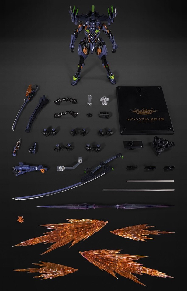 Evangelion EVA Final Model 11.4in Anime Alloy Action Figure Mortal Mind ...