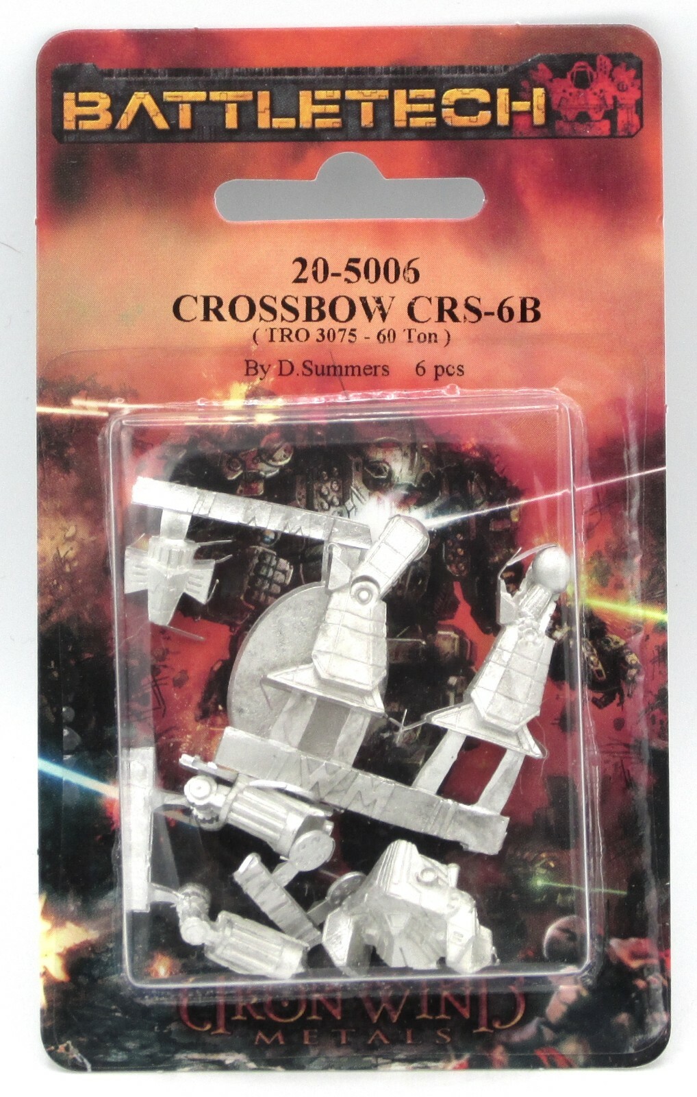 Battletech 20-5006 Crossbow CRS-6B (TRO 3075) Heavy Mech Battlemech ...