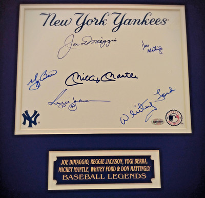 “Legendary Yankees Autographed Picture – A Collector’s Dream!” | eBay
