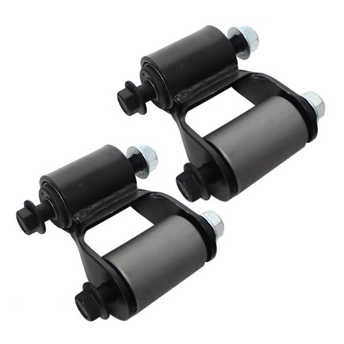 NEW 2PCS Rear Leaf Spring Shackle Kit FOR 94-01 JEEP CHEROKEE WAGONEER ...