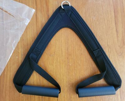 NEW Ab Crunch Strap with handles - cable machine attachment functional ...