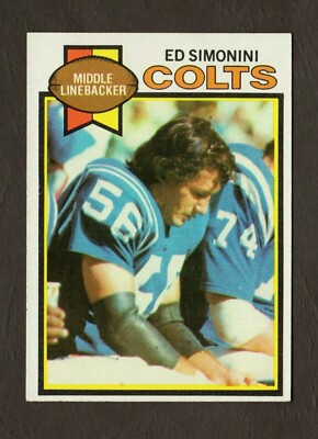 1979 Topps Football Card #195 Ed Simonini - Baltimore Colts | eBay