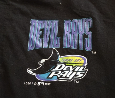 Tampa Bay Devil Rays Old Logo