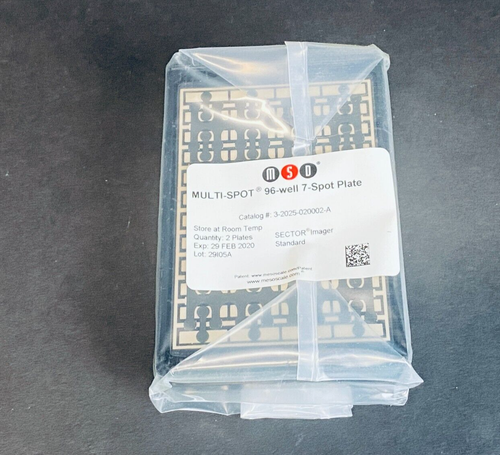 MSD Multi-Spot Microplate 96 Well Total of 2 Plates | eBay