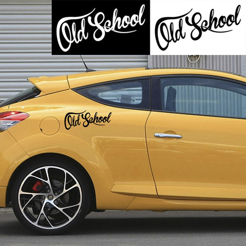 Old School Car Graphics AA Patrol Sign Style Sticker