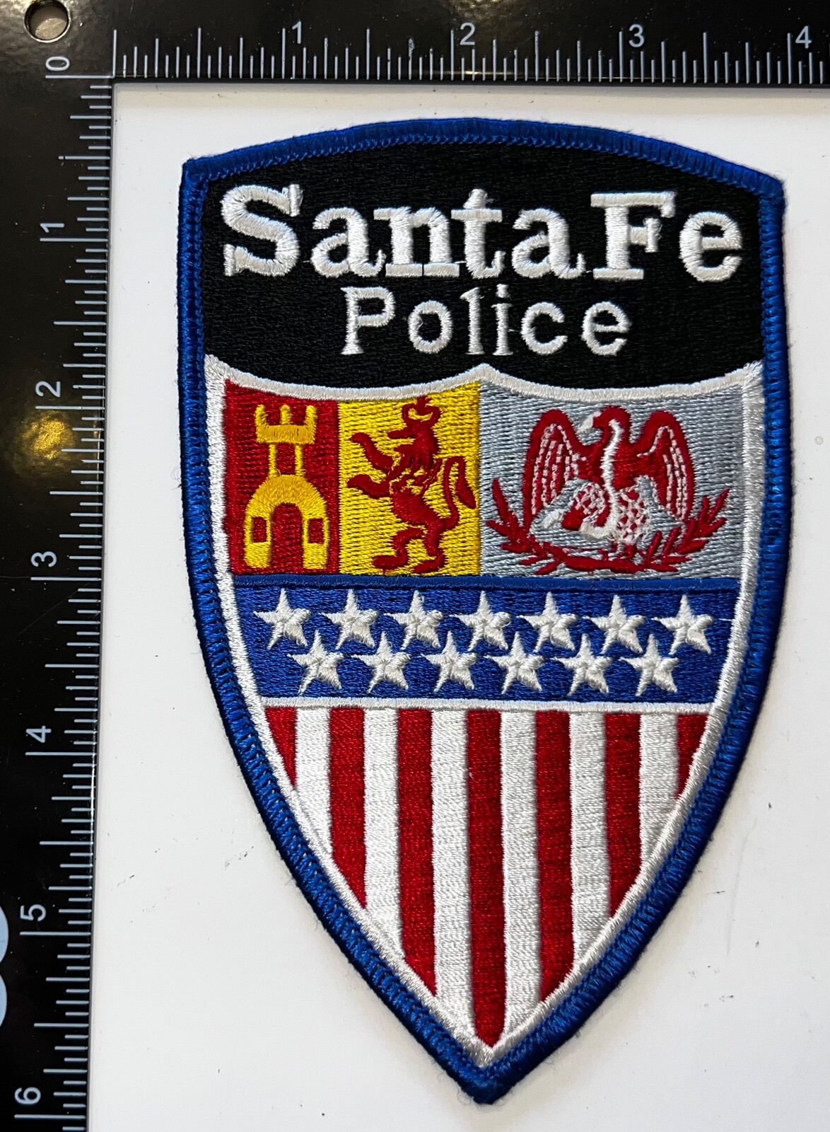 VINTAGE OBSOLETE Santa Fe NM New Mexico Police Patch | eBay