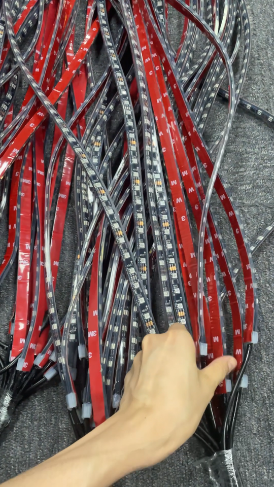 4x 4FT 48" SET Remote+Bluetooth IP68 Dream Color CHASING Flow LED ...