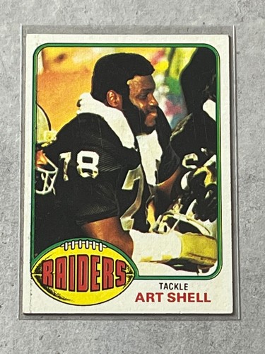 1976 Topps Vintage Football Art Shell #380 Los Angeles Raiders HOF ...