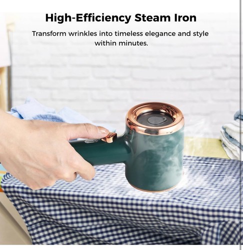 BEIGE Portable Handheld Steam Iron Mini Garment Steamer | eBay