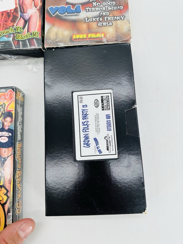 Vtg Luke’s Freak Show Spring Break Grown Folks Party Rap Hip Hop VHS ...