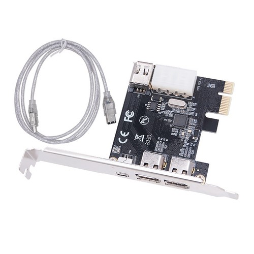 PCI-E 1X 1394 4 Port DV Video Capture Card Firewire Card1237 | eBay UK
