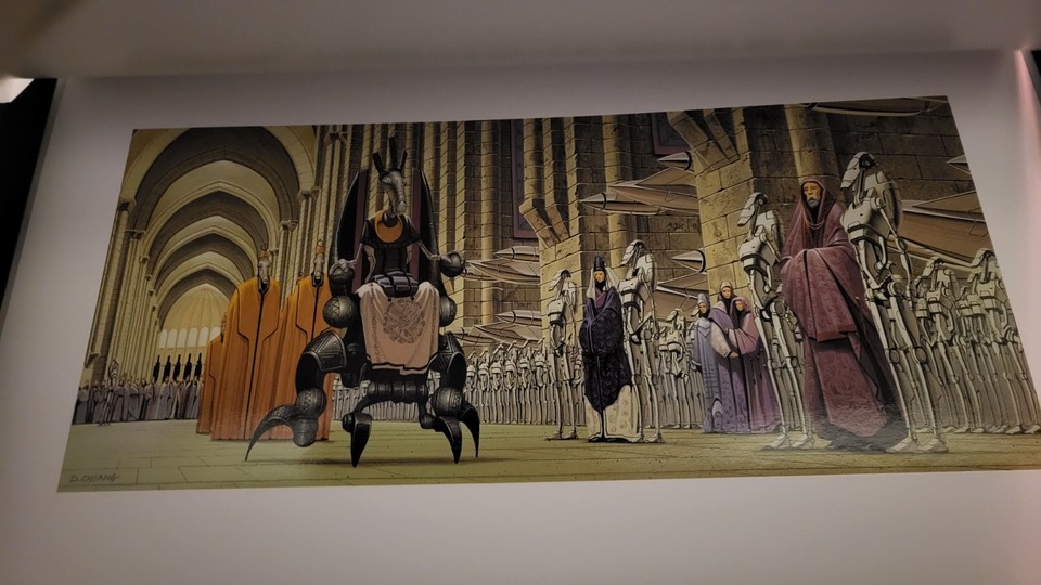 Vintage Star Wars Episode I Phantom Menace Doug Chiang Portfolio 20 ...