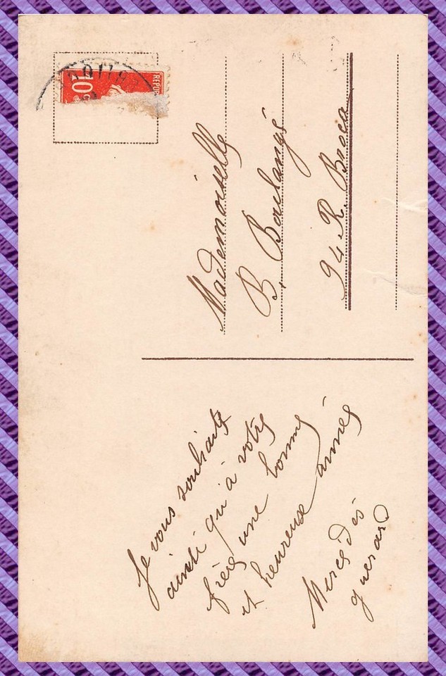 Fancy Postcard - Art Photo Card - A.L | eBay