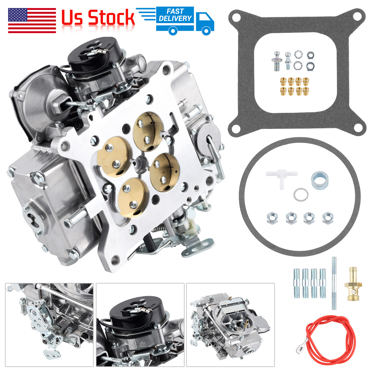 4 Barrel Carburetor 0-80457S fits Holley Performance Street Warrior ...