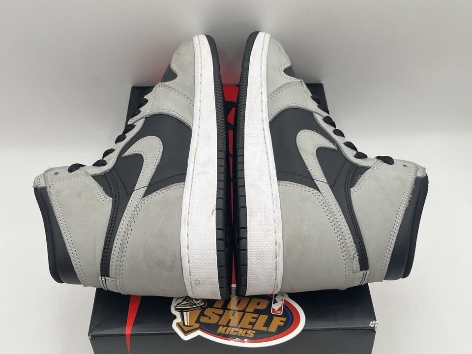 Air Jordan 1 High Shadow 2.0 2021 Size 7 Used Rare Retro Authentic Grey ...