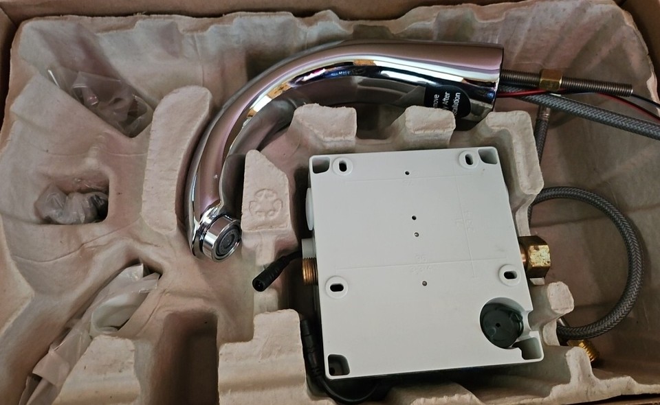 New American Standard 6055104.002 Sensor Single Hole Selectronic Faucet ...