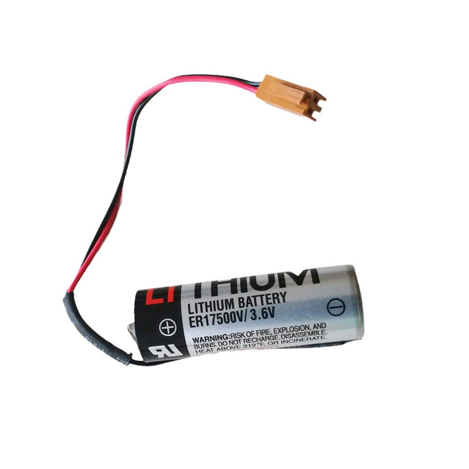 (8 Pcs) Toshiba ER17500V 3.6V PLC Battery, Digital Control Battery+ ...