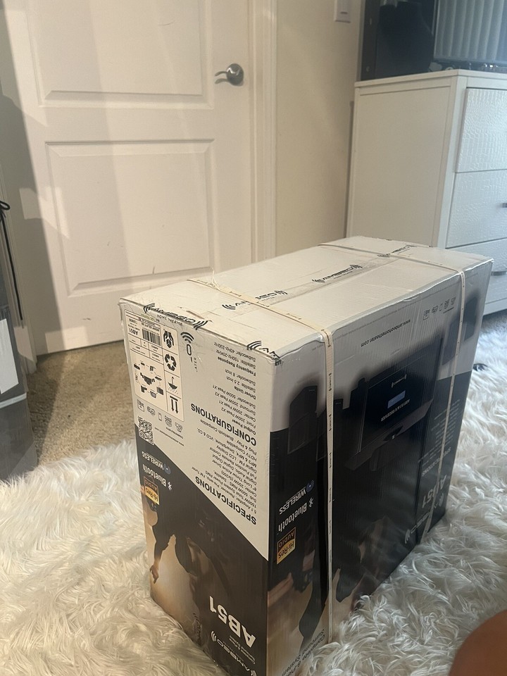 Ambeo AB51 Home Theater Surround Sound Speakers! NEVER OPENED, FACTORY ...