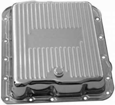 RPC R9712 GM 700R4 / 4L60E Steel/Chrome Transmission Pan – Extra ...