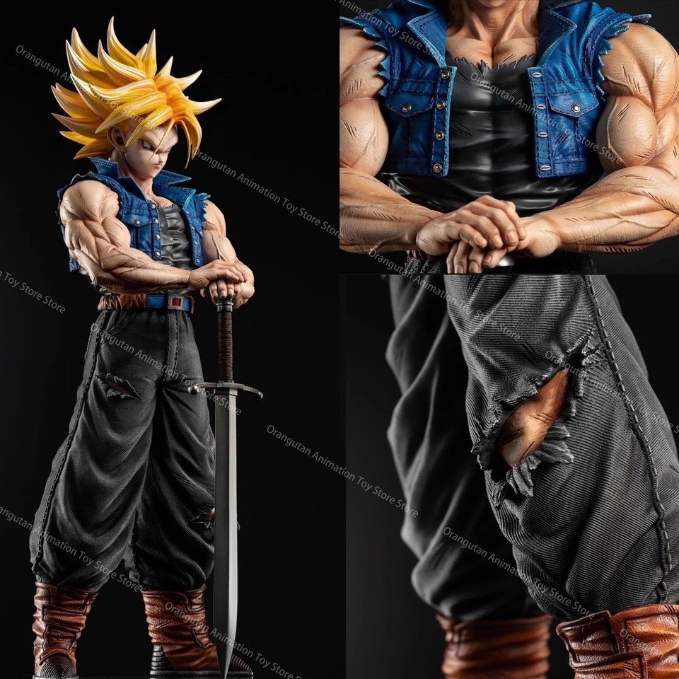 Future Trunks Dragon Ball Z Super Saiyan 9" PVC | eBay