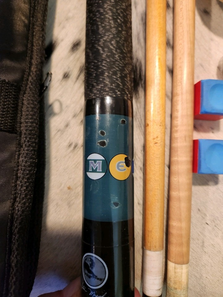 Vintage Joe Camel Cigarettes Pool Cue Stick Carrying Case Steve Mizerak ...
