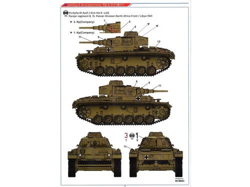 Academy - Panzer III Ausf. J "North Afrika" 1/35 13531 | eBay