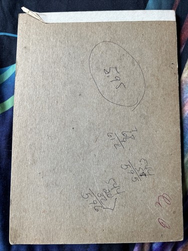 VTG Stuart Hall Co. FLORAL FANTASY Writing Tablet, 30 sheets 6 1/4” X 8 ...