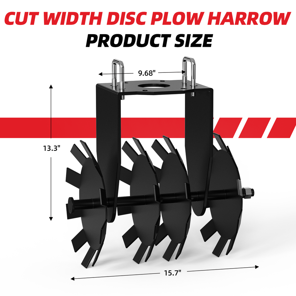 Disc Harrow Implements Atv Disc Harrows Implements Scraper Blade ...