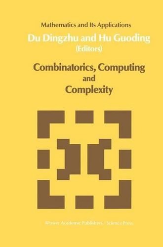 Combinatorics, Computing and Complexity by Ding-Zhu Du (English) Hardcover Book 9780792303084 | eBay