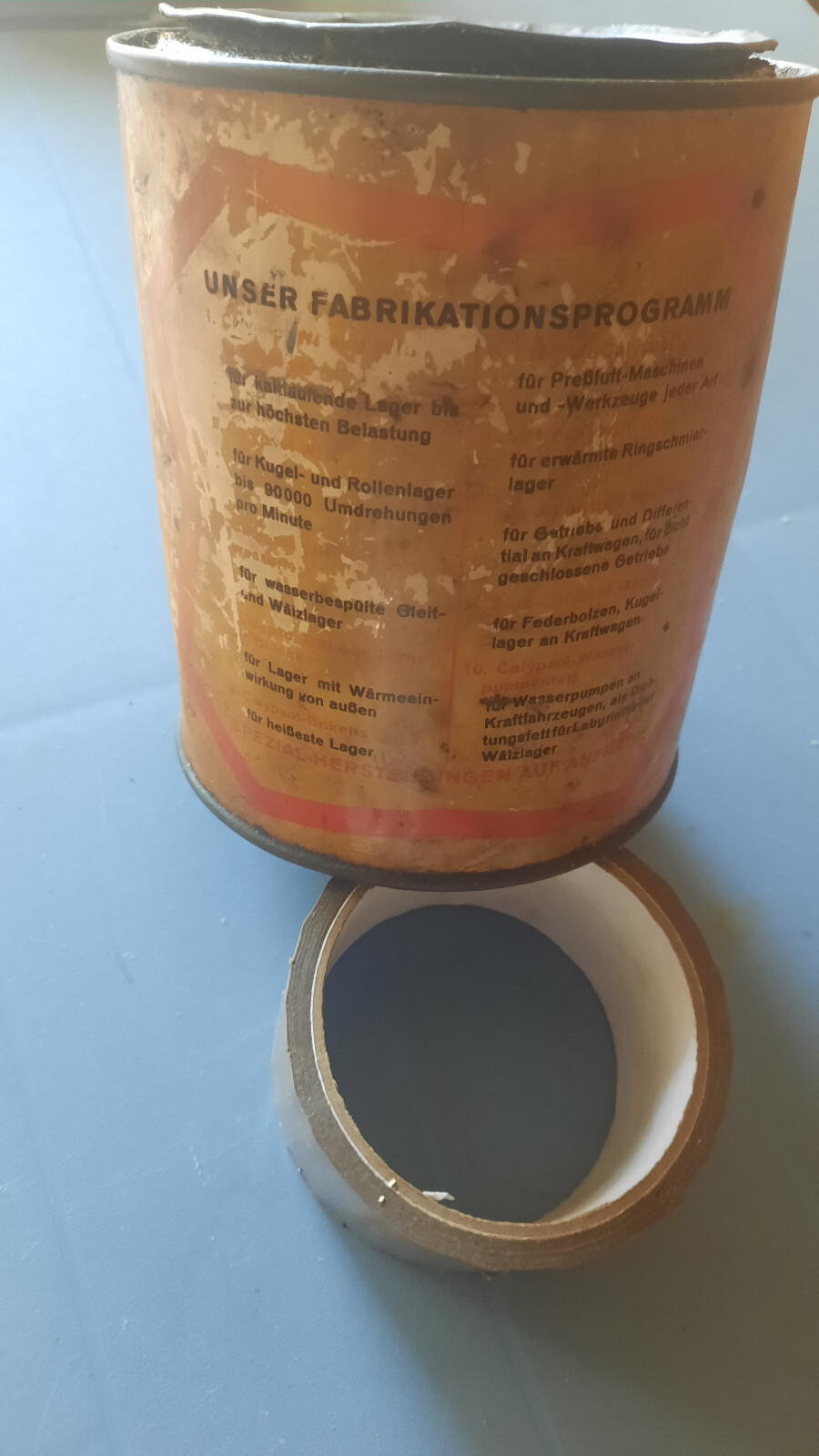 Düsseldorf 1910 Calypsol - Fett Deutsche Calypsol-Transmissionswerke ...