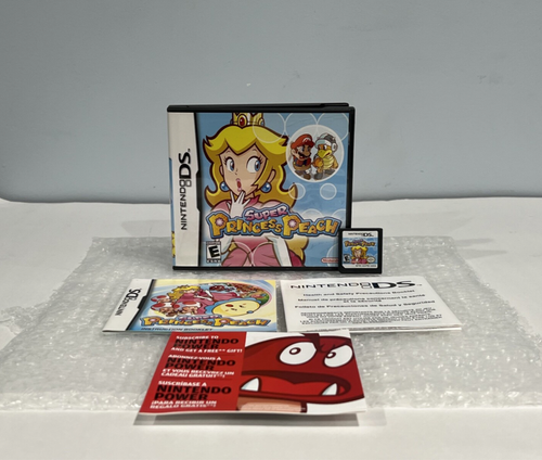 Super Princess Peach Nintendo DS 3DS 2006 Complete In Box CIB Tested ...