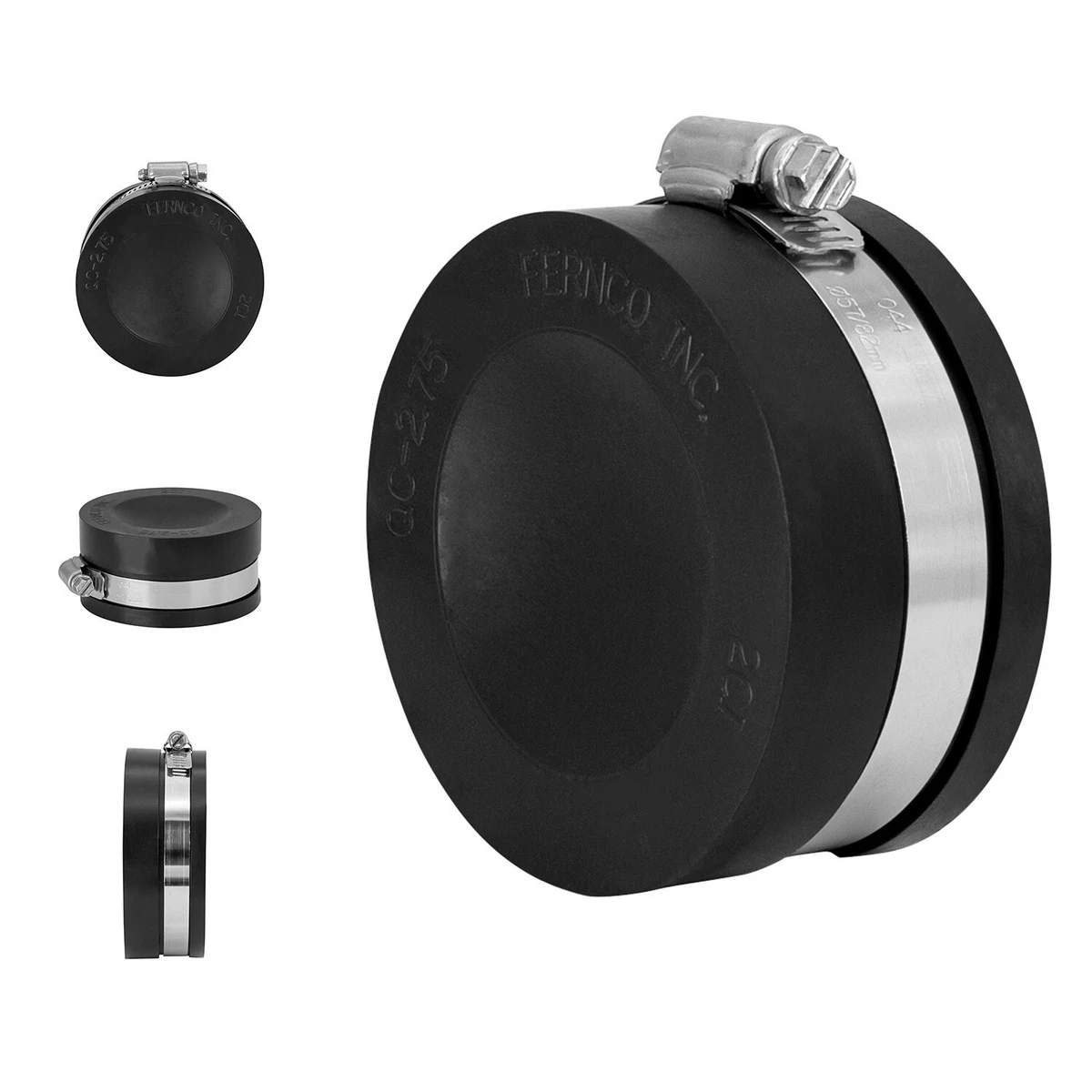 Fernco 4 Qwik Cap Schedule 40 PVC Pipe Socket Cap Slip Hub, 54% OFF