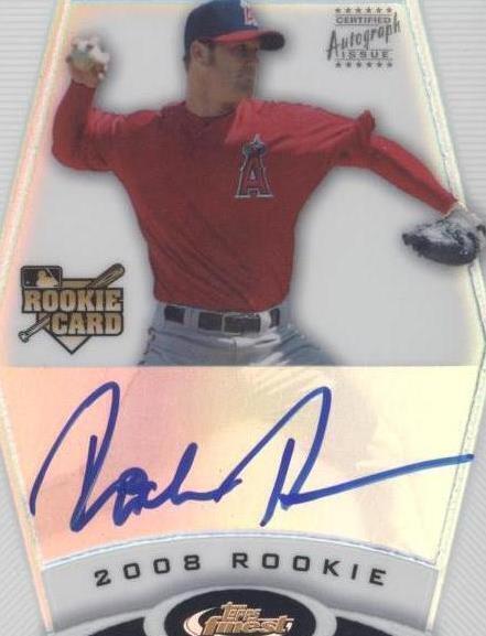 2008 Topps Finest - Rookie Autograph Rich Thompson #152 Refractor /499 ...