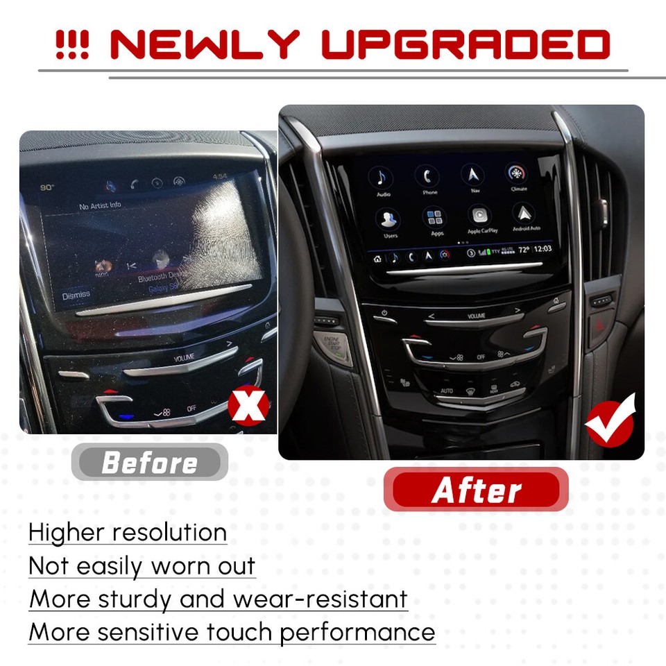 For 13-19 Cadillac ESCALADE CUE 2015-2020 Touch Screen Nav Radio System ...