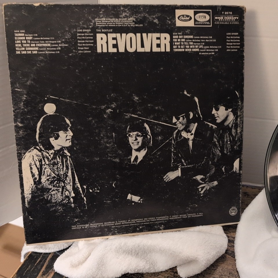 The Beatles 1966 Revolver-Capitol T2576 Mono Recording | eBay
