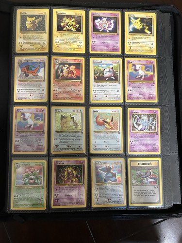 Pokemon WOTC Black star promo near complete set 50/53 | eBay