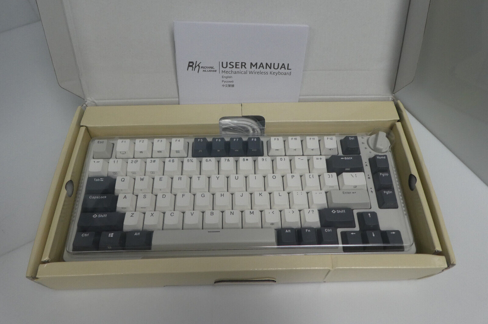 Royal Kludge H81 Mechanical Wireless Keyboard New / Open Box