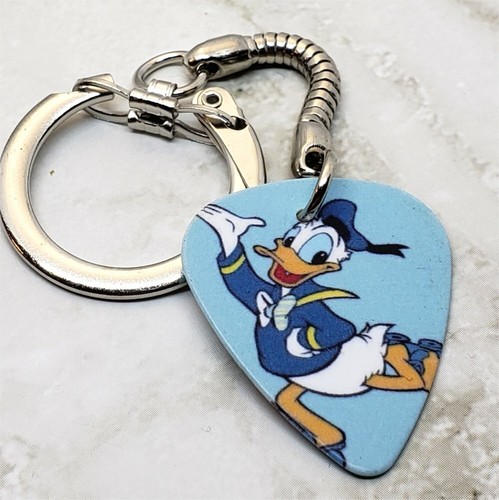 Donald Duck Guitar Pick Key Chain | eBay