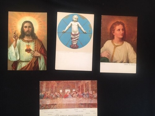 Lot of 4 Vintage Catholic Postcards - Jesus Christ | eBay