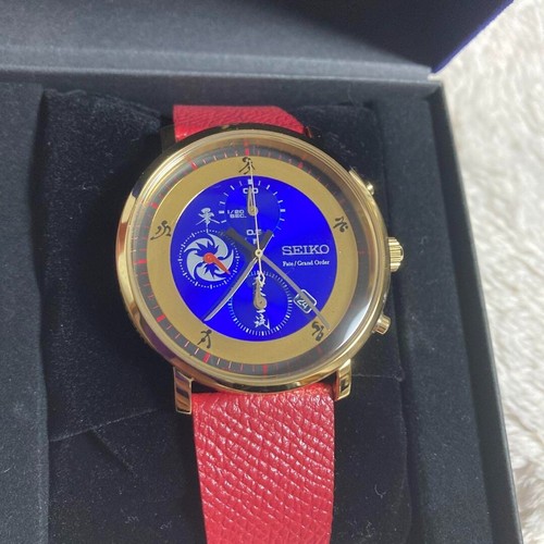 Seiko Fate Grand Order Musashi Miyamoto Saber Model Watch Limited Japan ...