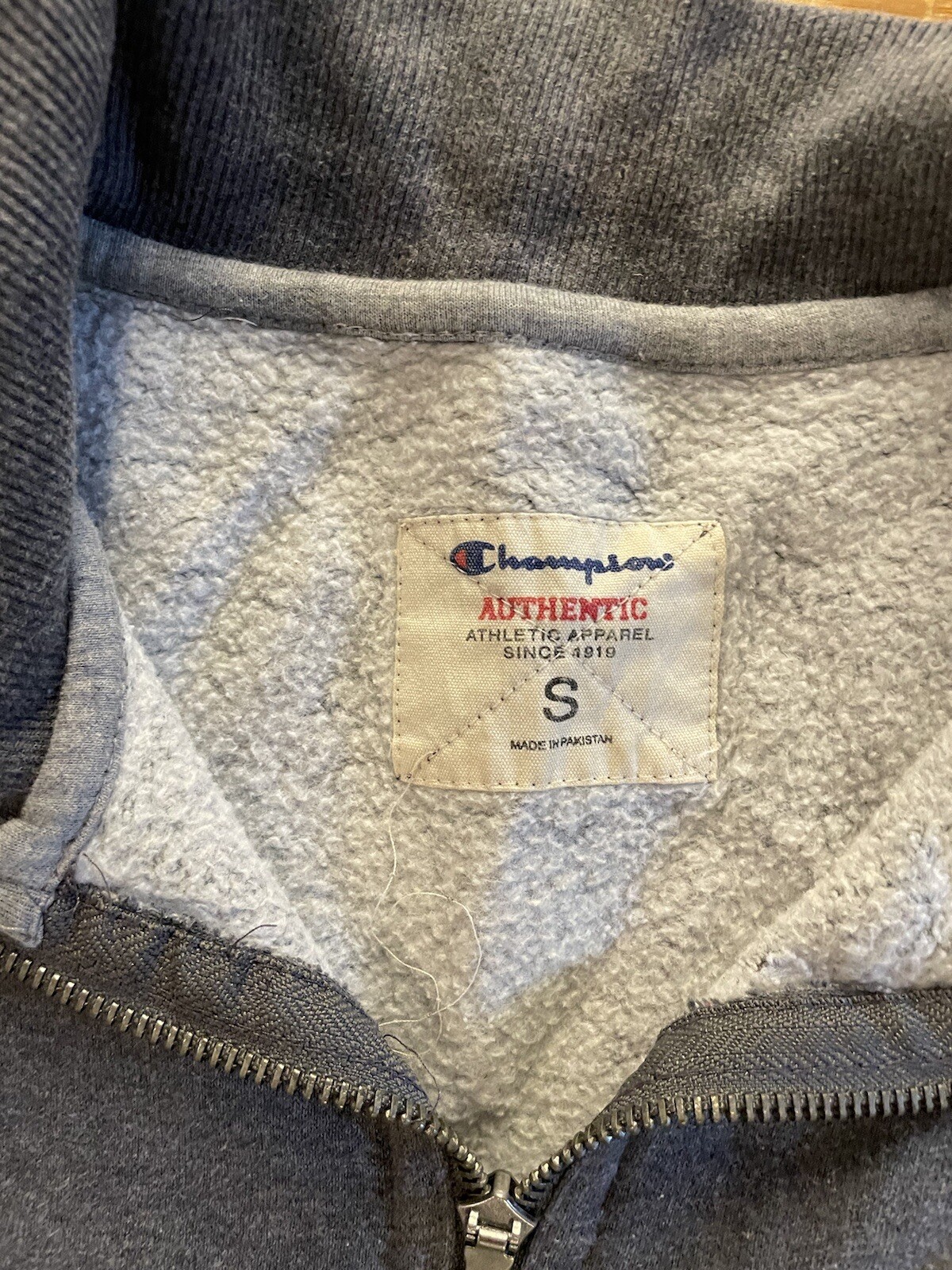 New York University NYU Unisex Grey Hoodie 1/4 Zip Tish Stern Vintage ...