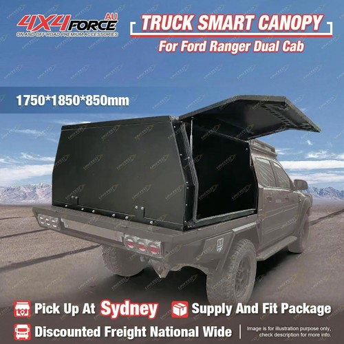 Aluminium Canopy Tool Box 1750*1850*850 for Ford Ranger Dual Cab SYD ...