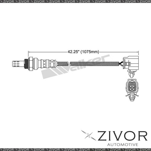 Post Catalytic Oxygen Sensor For Mazda Atenza (Mazda 6) GG / GY 2.3 L3 ...