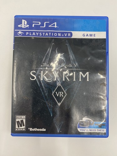 The Elder Scrolls V: Skyrim VR (PlayStation 4) PS4 PSVR Complete CIB w ...