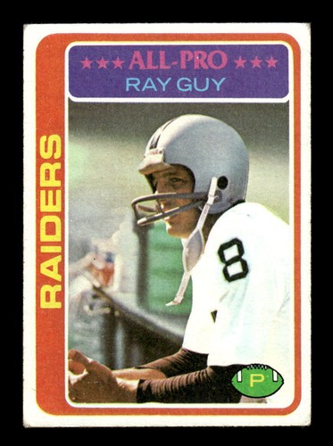 1978 Football Topps Ray Guy Oakland Raiders #260 | eBay
