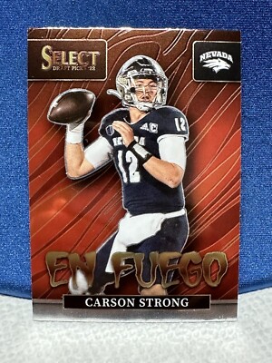 2022 Select Draft Picks # EN-CS Carson Strong EN-FUEGO RC Philadelphia Eagles | eBay