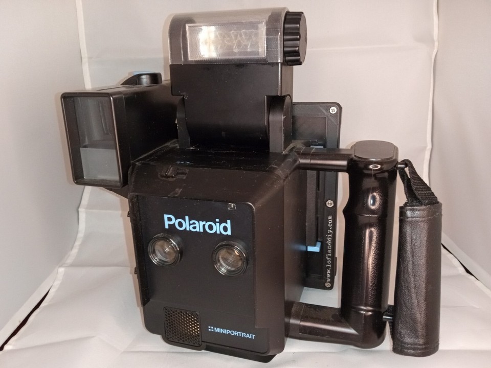 Polaroid Miniportrait 203 to 4x5gl adapter New 2023 Lo-Fi | eBay