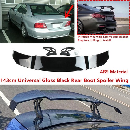 For 2002-2003 Mitsubishi Galant Gloss GT-Style Trunk Spoiler Wing 56 ...