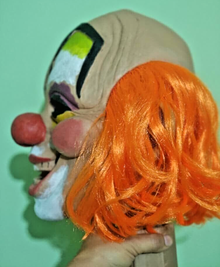 West German Clown Mask Vintage Rudel | eBay