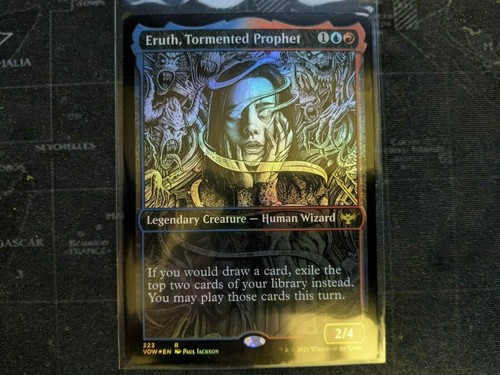 MTG Magic: The Gathering FOIL Eruth, Tormented Prophet Showcase VOW ...